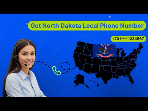 How to Buy a North Dakota Local Virtual Phone Number – All Area Codes Available