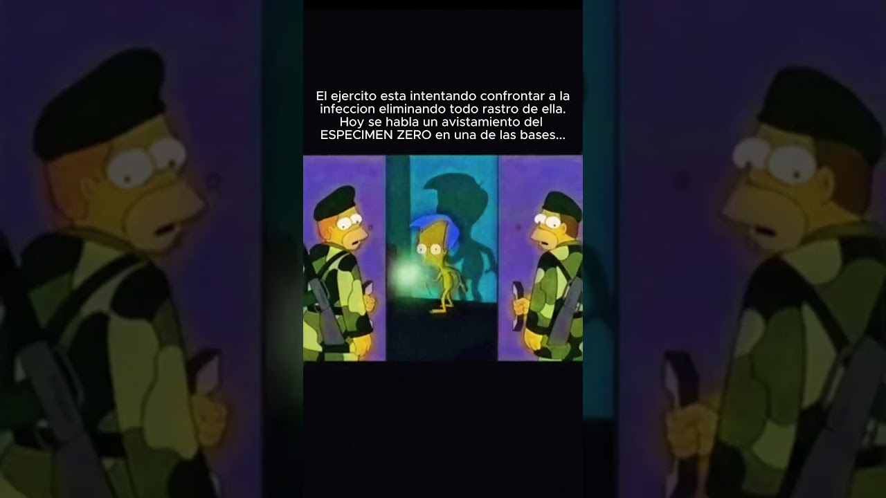 El Especimen CERO de la Infeccion | void memes los simpson #terror #voidmemes #historias #voids