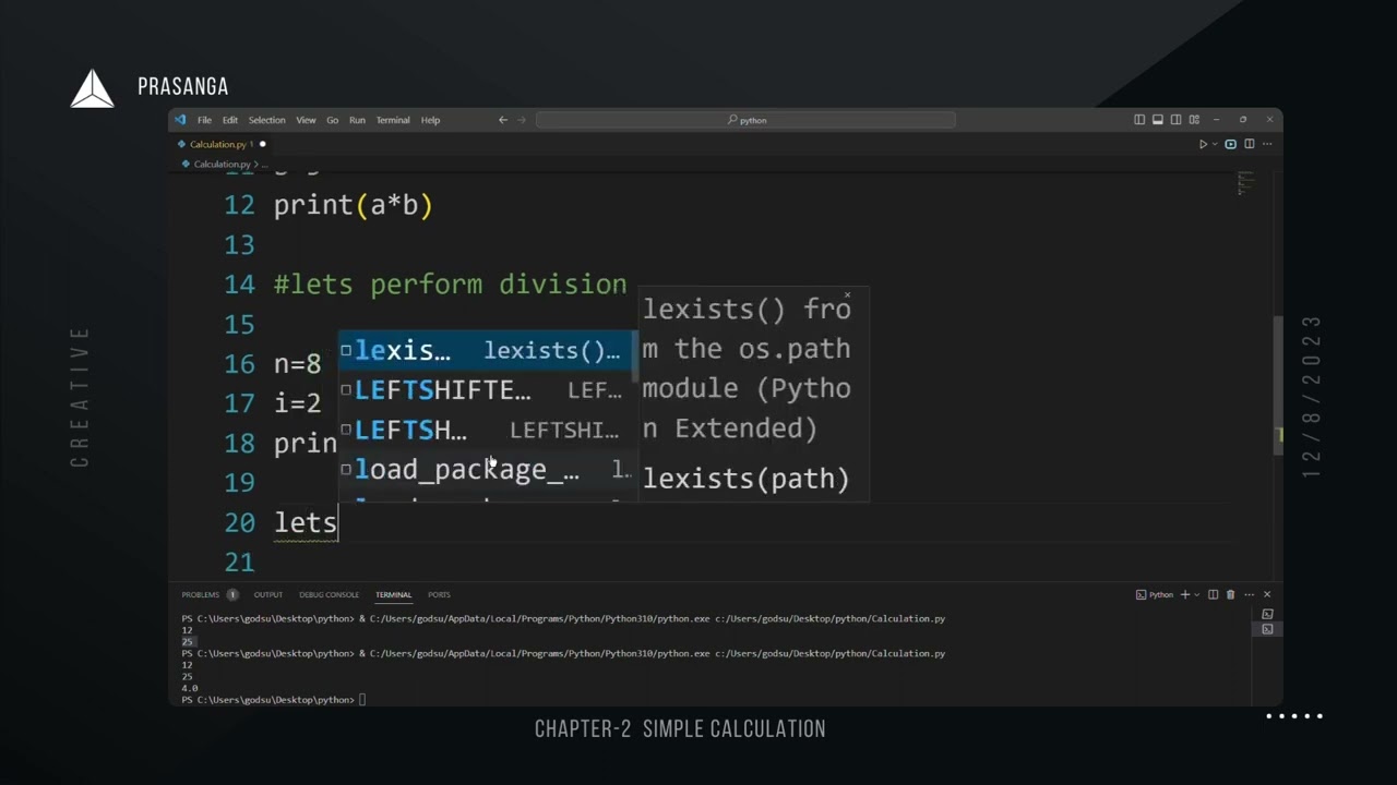 Chapter-2 Simple Calculation
