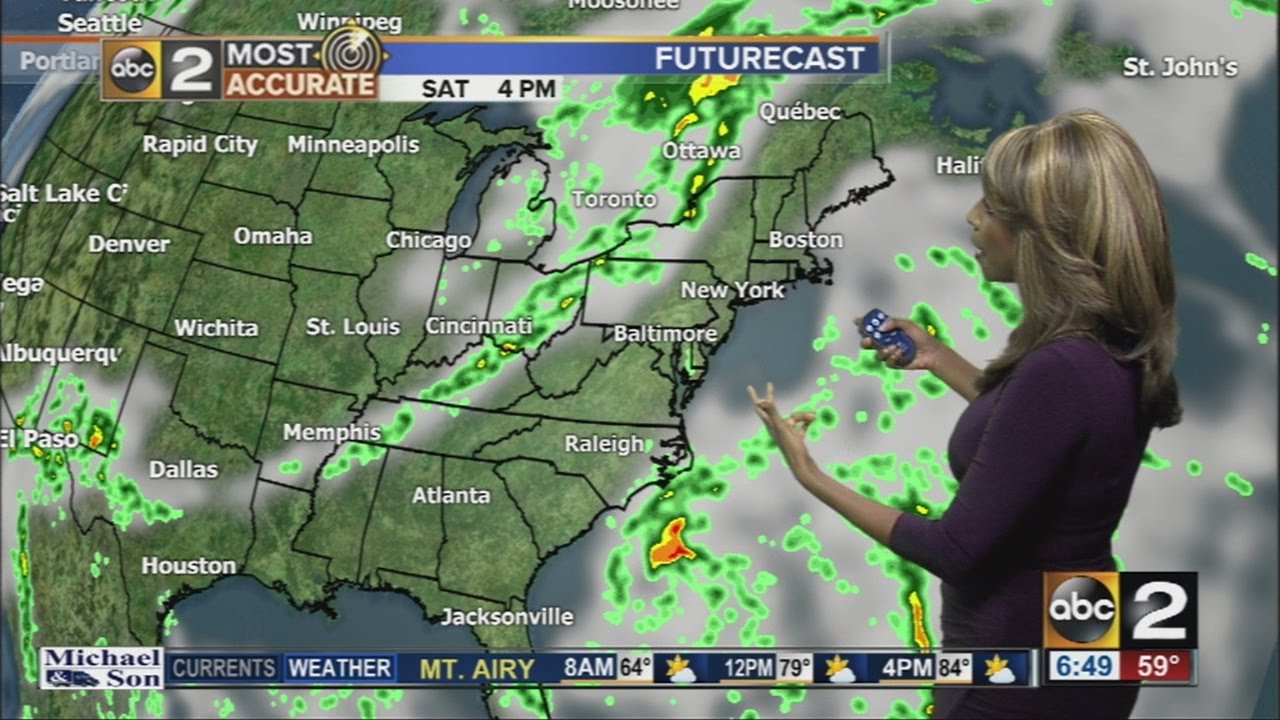Staying mostly sunny & warm Friday