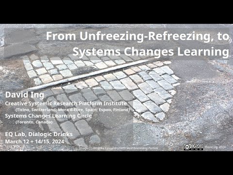 From Unfreezing-Refreezing, to Systems Changes Learning | EQ Lab ...