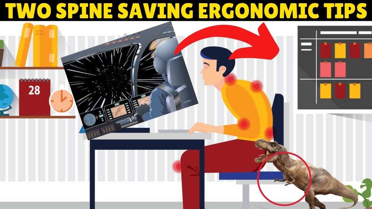 Proper Ergonomics and Chair Posture With These 2 QUICK Tips