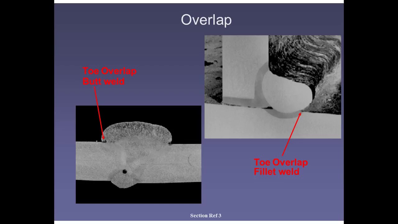 Welding Inspection Defect/Repair