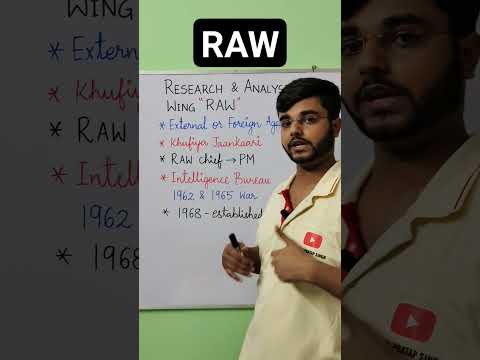 RAW क्या है ? RAW क्या काम करता है ? | Research and Analysis Wing | Intelligence Bureau