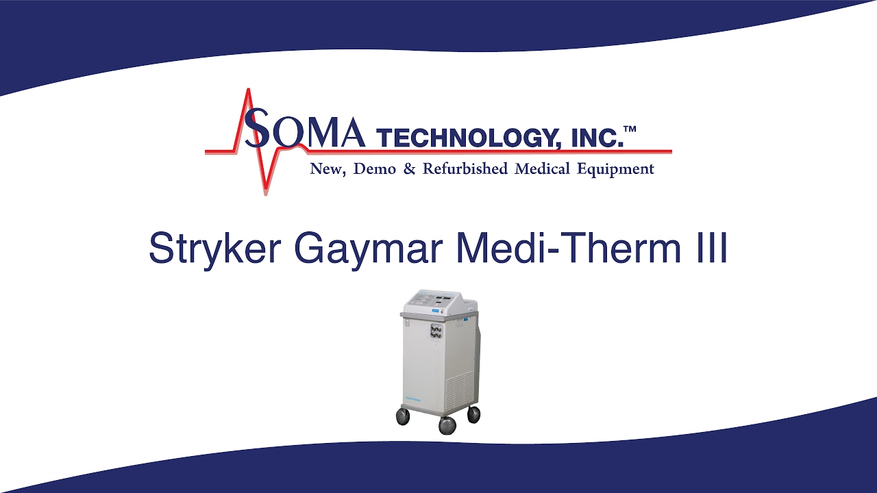 Stryker Gaymar Medi Therm III - Hyper/Hypothermia System - Soma Tech Intl