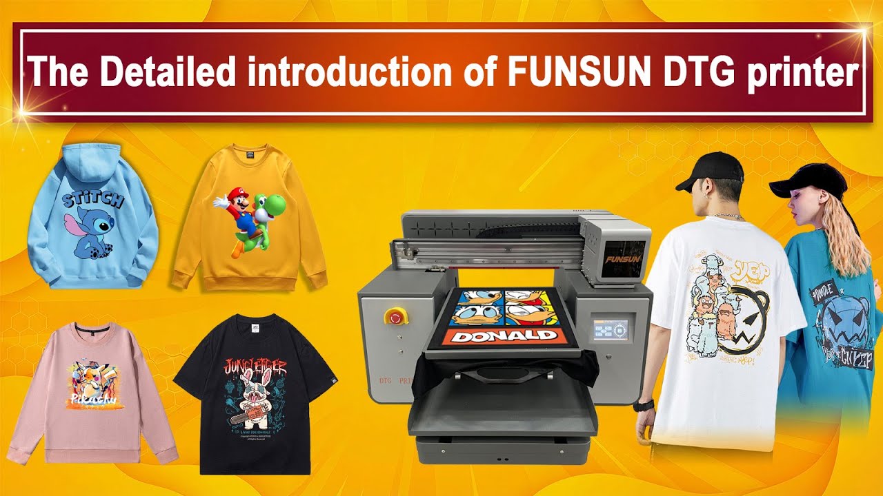 The Detailed introduction of Funsun DTG Printer