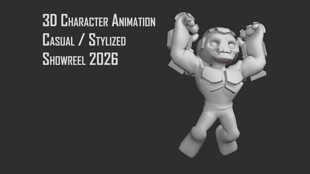 3D Character Animation Showreel | Stylized | 2026