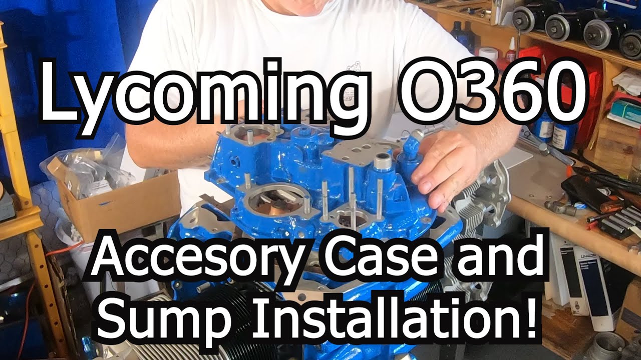 Aviation: Vans RV Aircraft - 360 Engine E13 Accessory Case and Sump ...