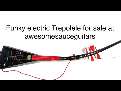 The Singing Treholipee electric ukulele uke ukulele bizarre | Reverb