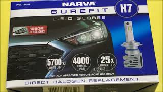 Narva H7 Surefit L.E.D Globes reviews | ProductReview.com.au
