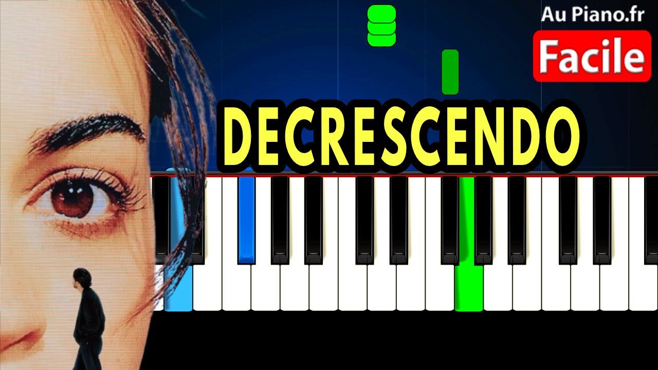 Lomepal – Decrescendo Piano Cover Tutorial Karaoké Paroles - Au Piano.Fr