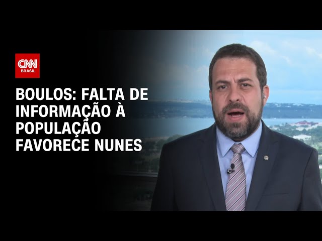 Boulos diz à CNN que Nunes é “quase um bolsonarista envergonhado“ | CNN Brasil