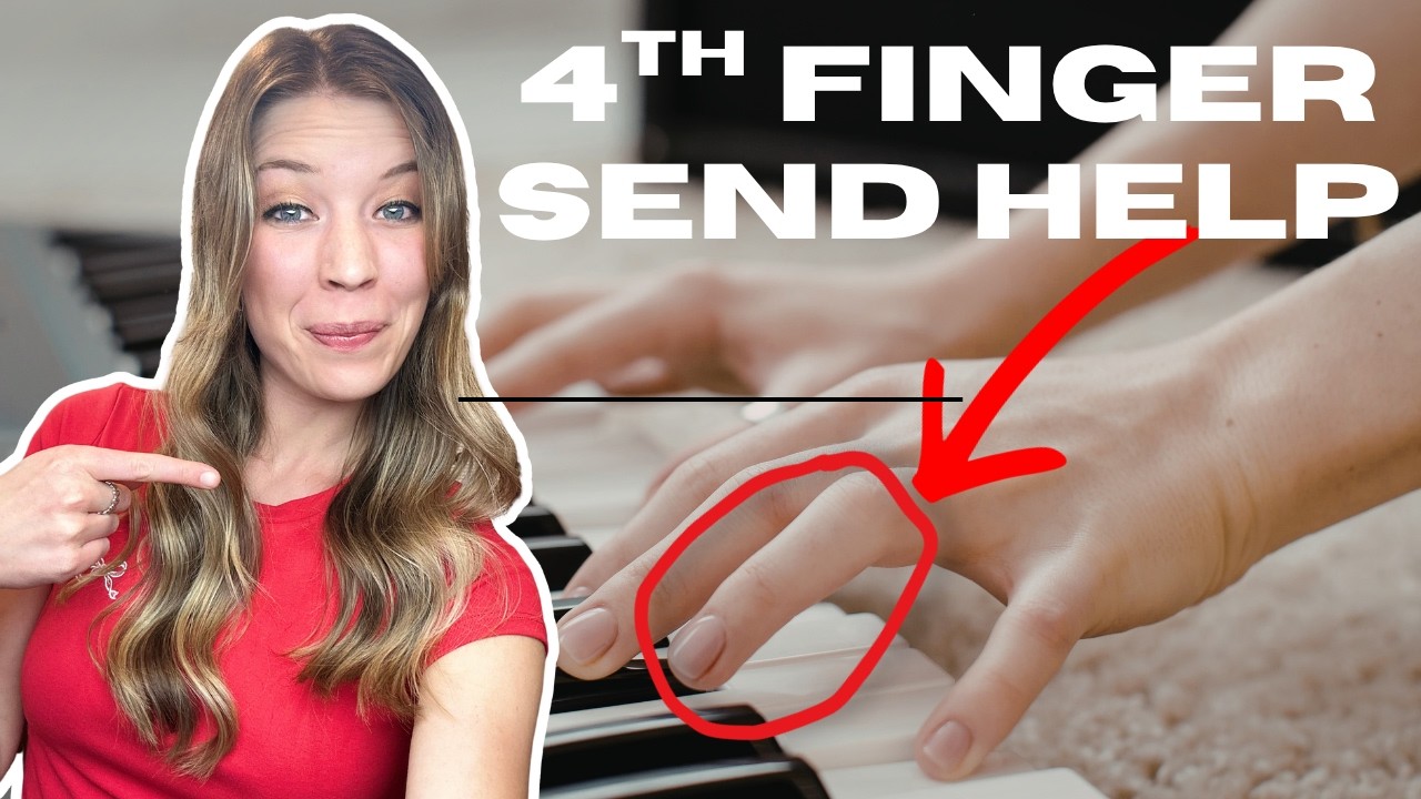 Why Your 4th Finger Won't Cooperate While Playing Piano (And How to Fix It) 🎹