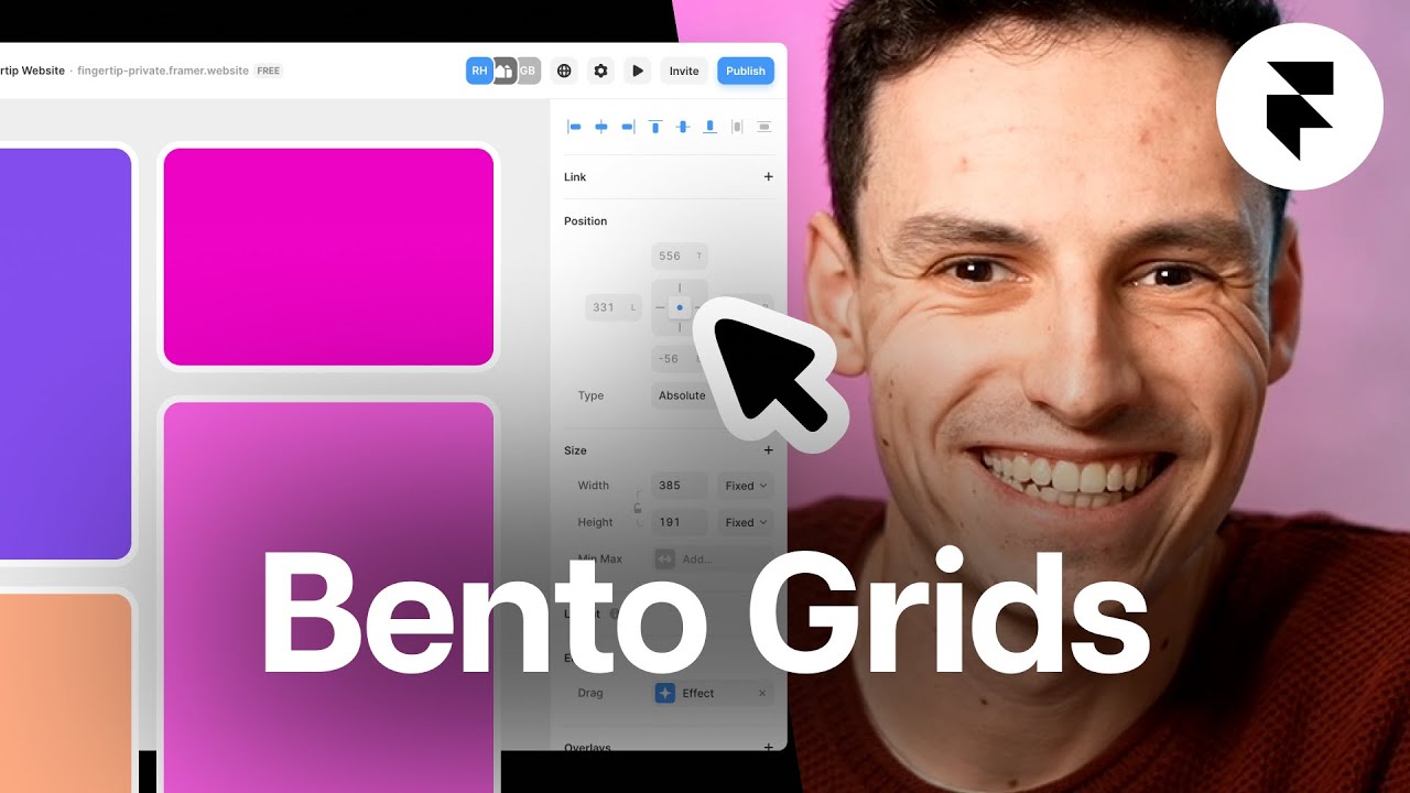 Framer Tutorial: Creating Bento Grids