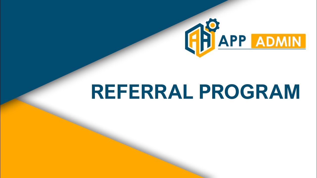 Referral Program Update