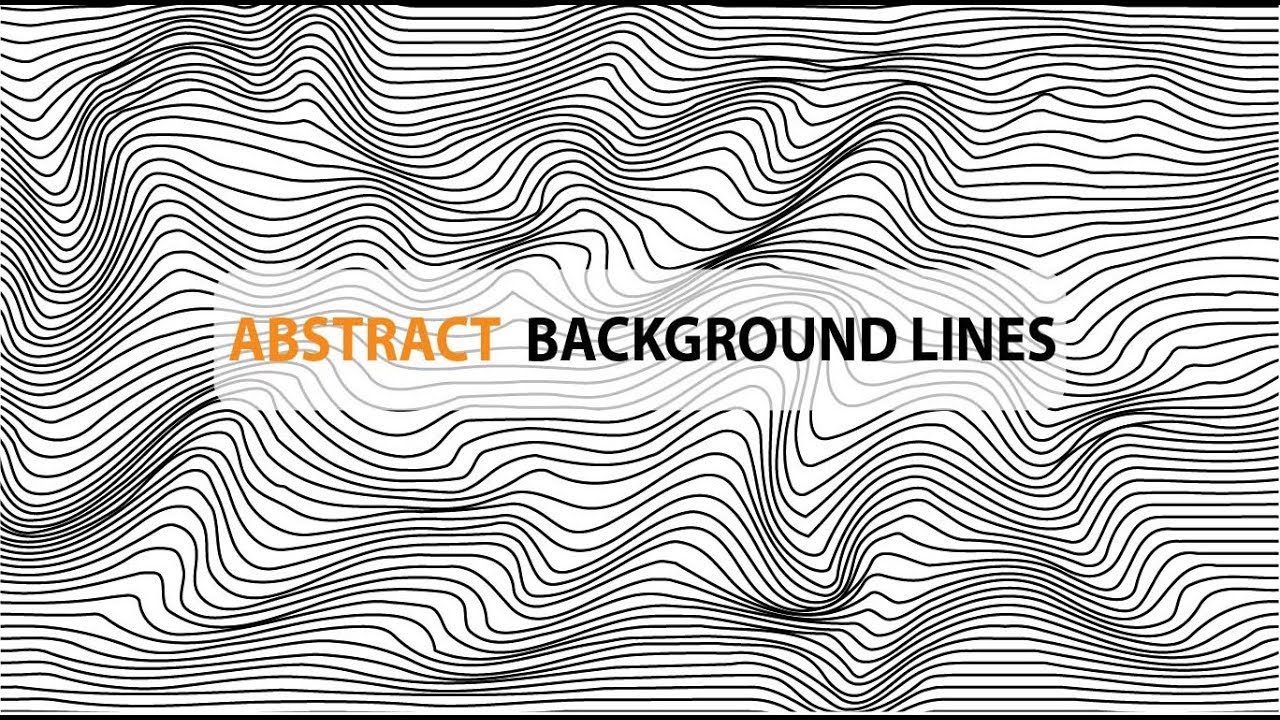 Creating beautiful Abstract Background Lines No plugins Needed in Adobe illustrator