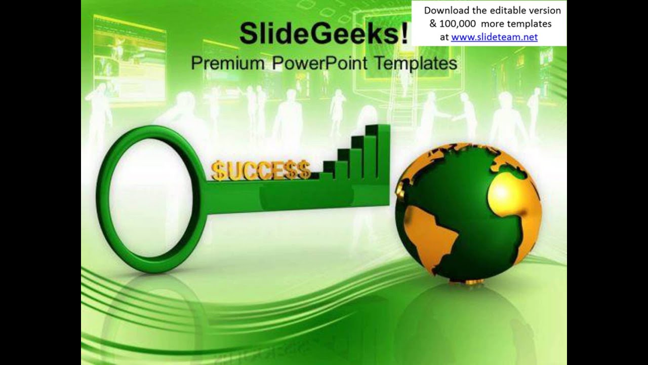 global success key business concept powerpoint templates ppt backgrounds for slides 0313