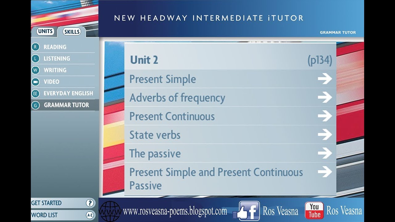 New Headway Unit 2 Grammar Skill Present Simple | Present Continuous