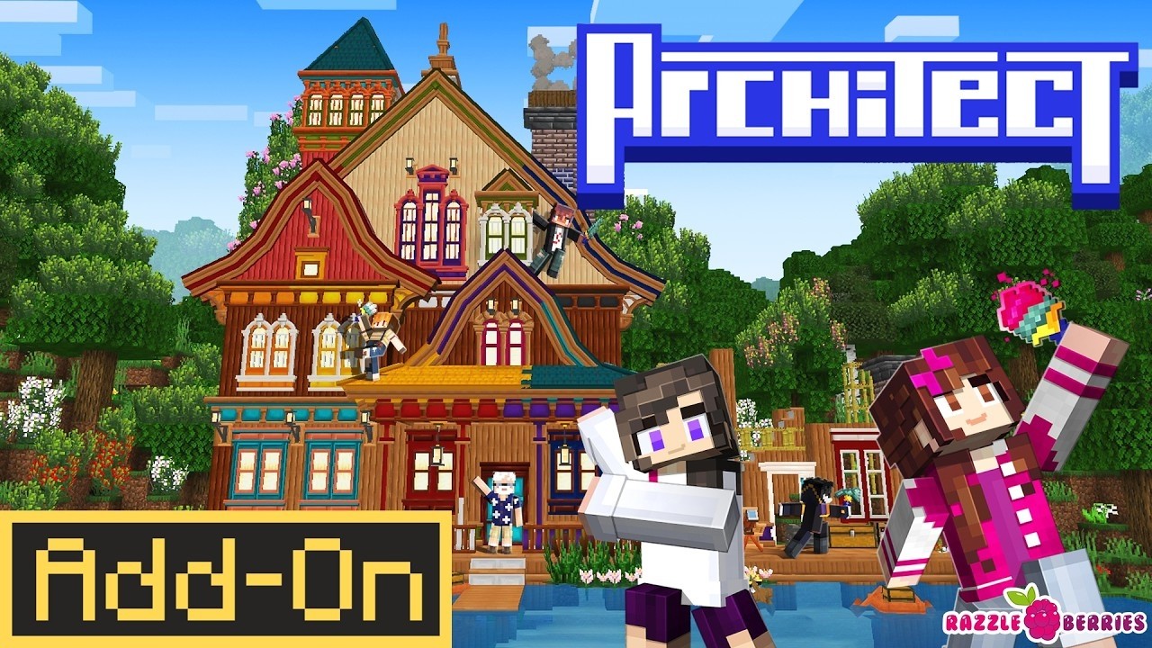 ARCHITECH ADDON Adds 500+ New Building Styles To Your Minecraft Worlds!