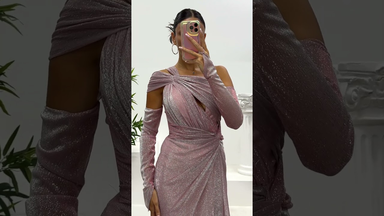 36602 FE9921 pudra#Abiye #ElbiseModelleri #robes #abendkleid #Vestiren#kıyafetsepeti #Abiye #Elbise