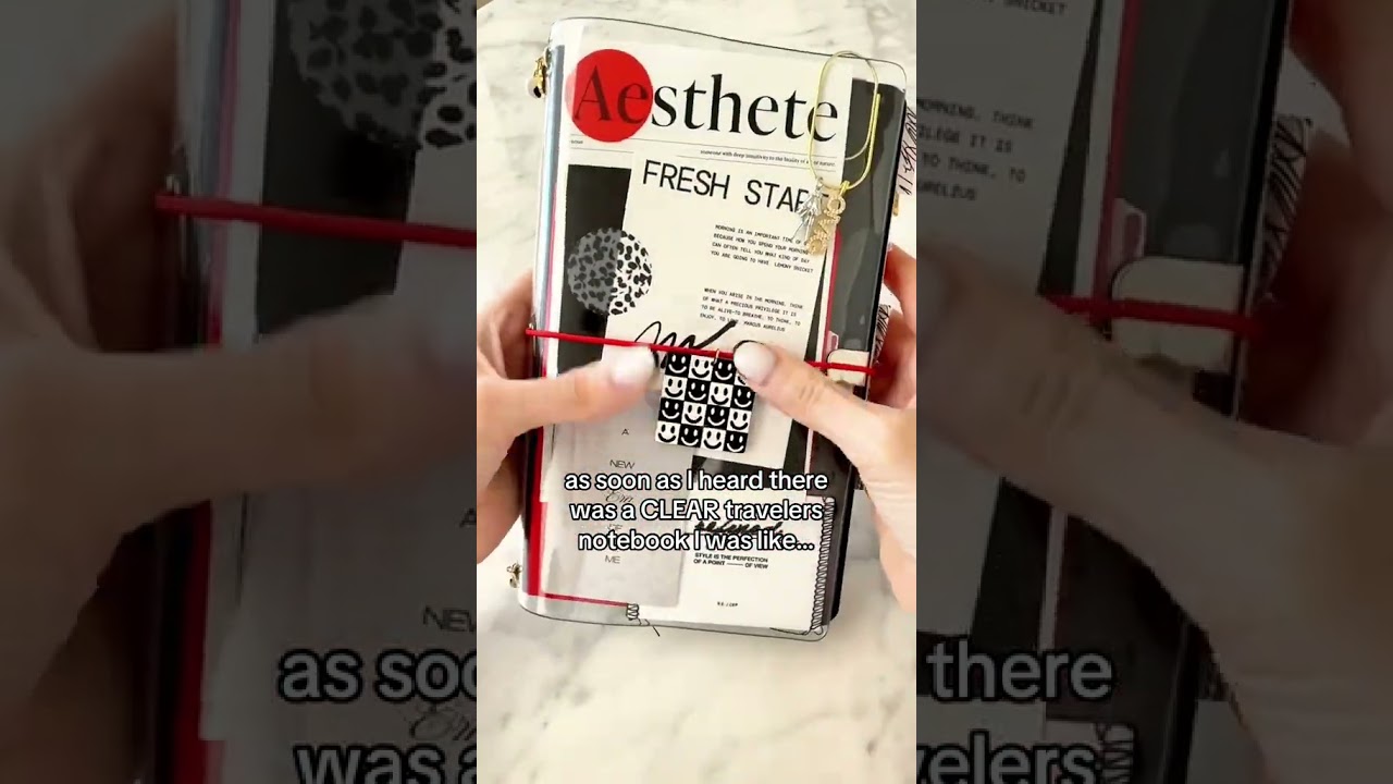 Would you get a CLEAR travelers notebook? I am loving the way I can decorate the front and back!