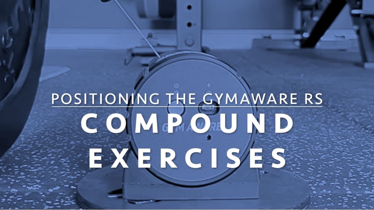 Positioning the GymAware RS for compound exercises