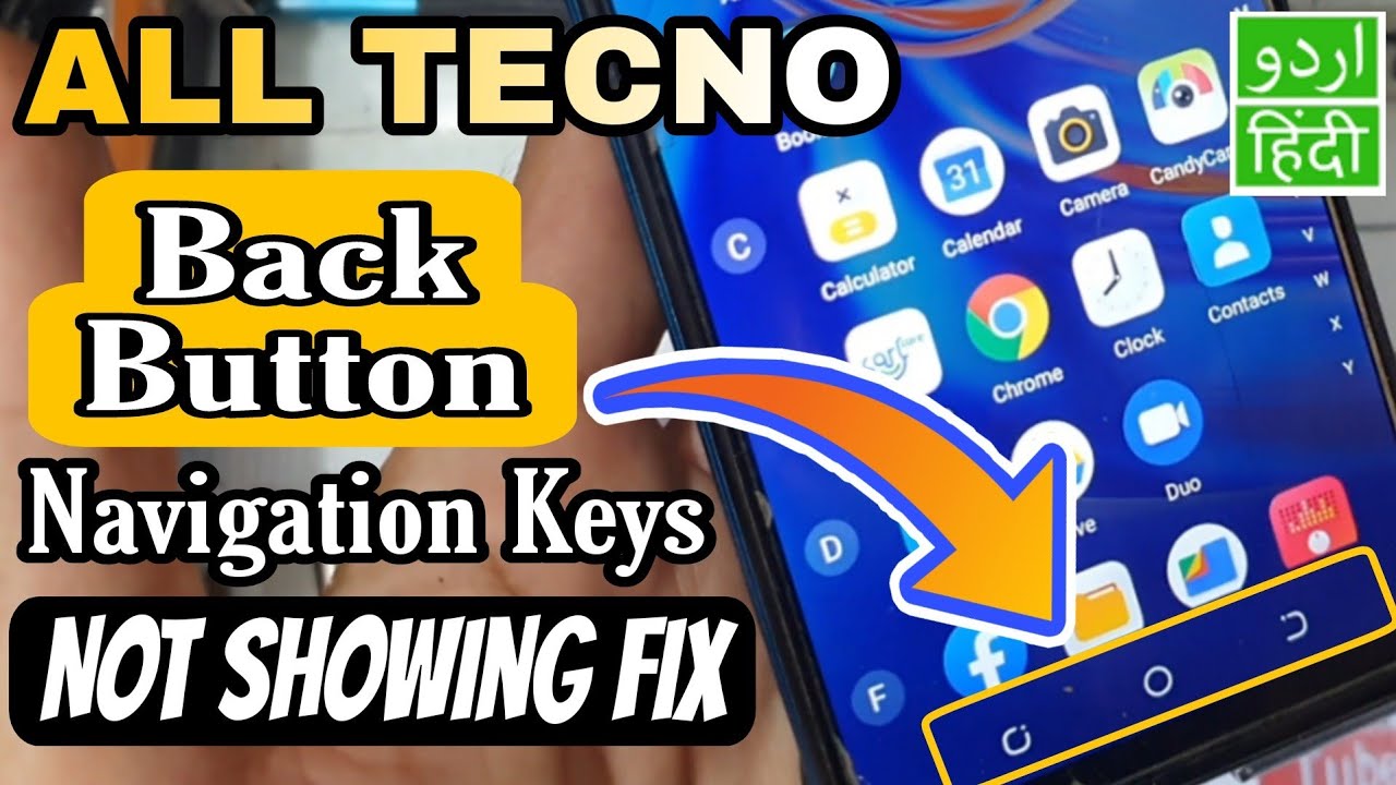 Tecno Back Button Navigation Keys Not Showing FIX For All Tecno Devices 2 Different Methods