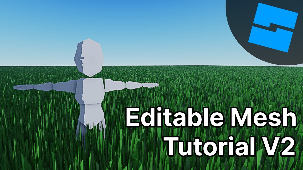 EDITABLE MESH TUTORIAL UPDATED | Roblox Studio