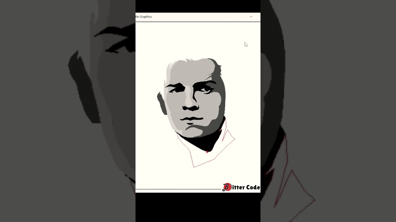 Draw Spiderman Using 2 Lines of Python Code | Whatsapp Status #viral #shorts #spiderman #tomholland