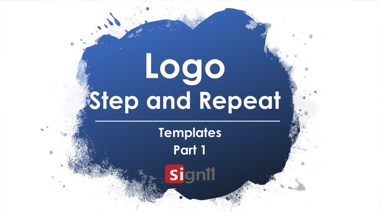 Logo Step and Repeat Templates part 1