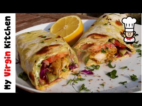 Chicken Kebab Wraps - Barry Lewis