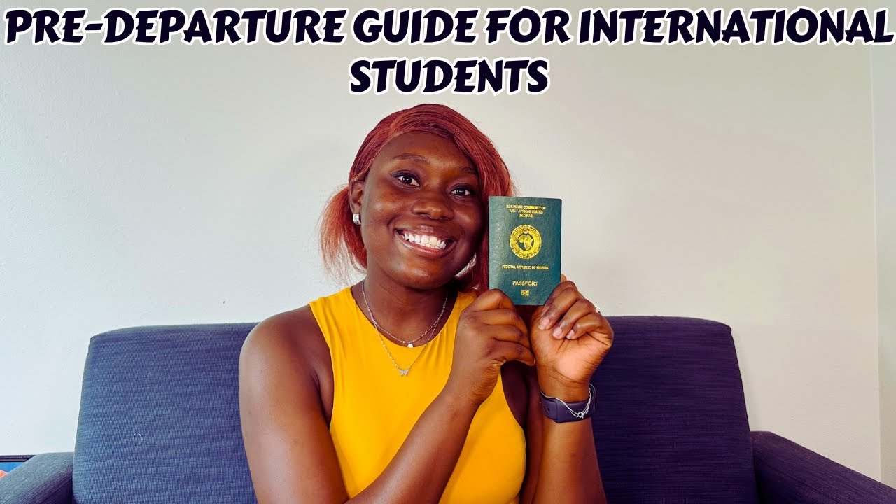 Pre-Departure/Pre-Arrival Guide For International Students  In the US | How To Prepare For the US