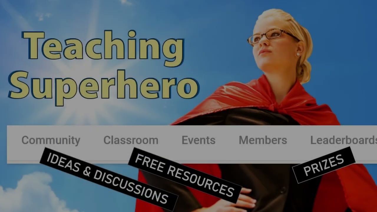 Teaching Superhero | Teachers & Trainers | Join Our Online Community