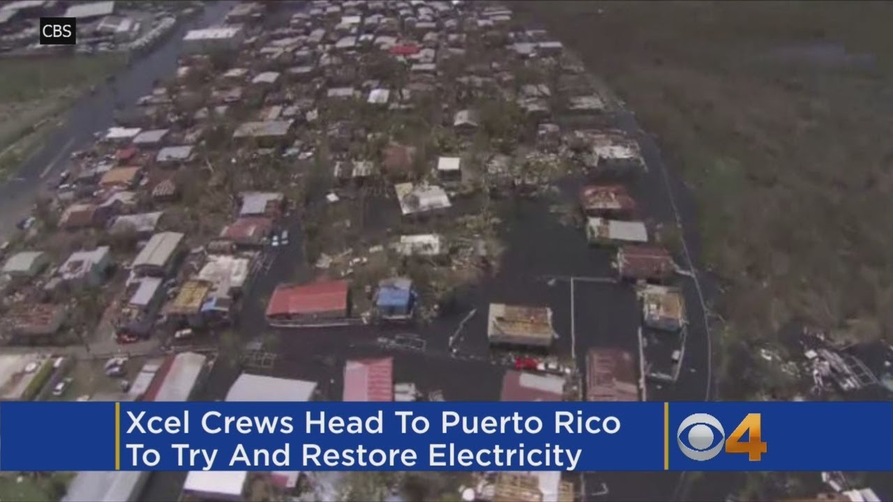 Xcel Energy Crews To Help Restore Power In Puerto Rico