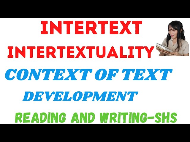 Understanding Intertextuality: The Connections Between Texts | Galaxy.ai