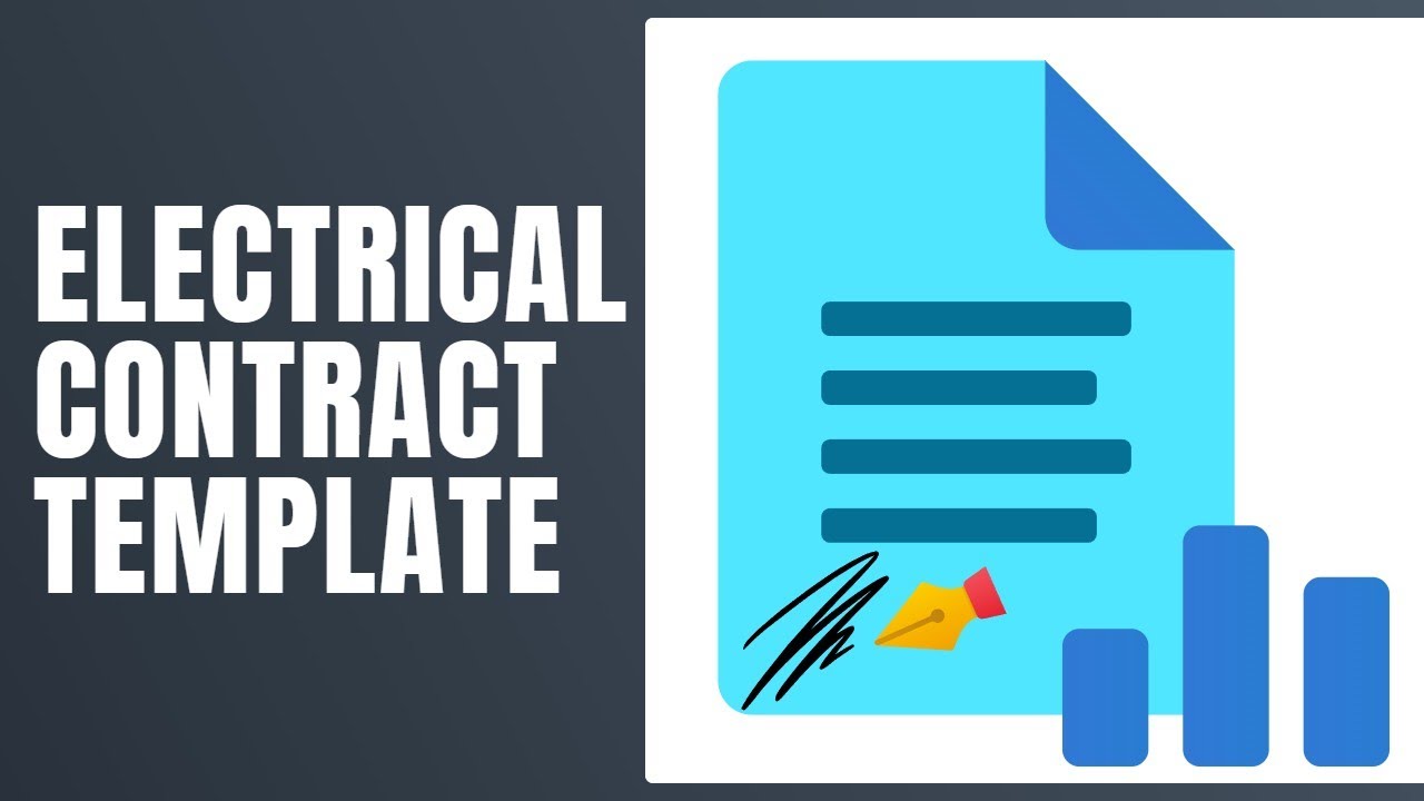 Electrical Contract Template - How To Fill Electrical Contract