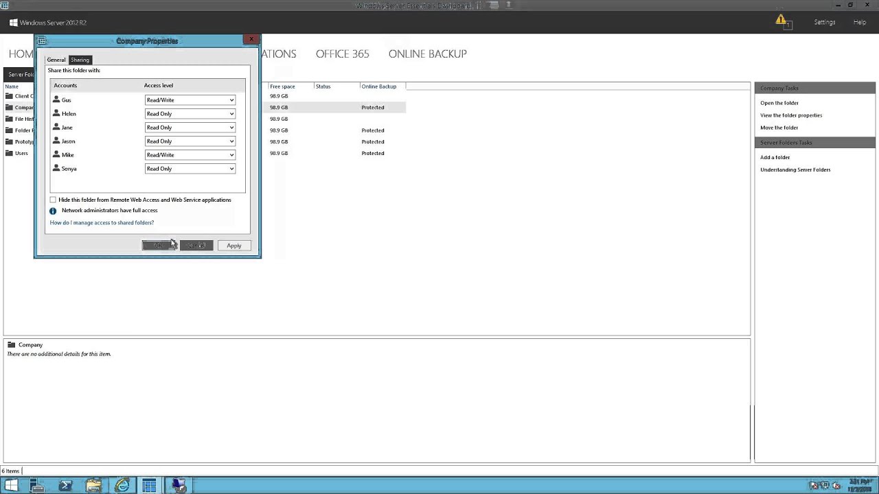 Windows Storage Server 2012 R2 Essentials