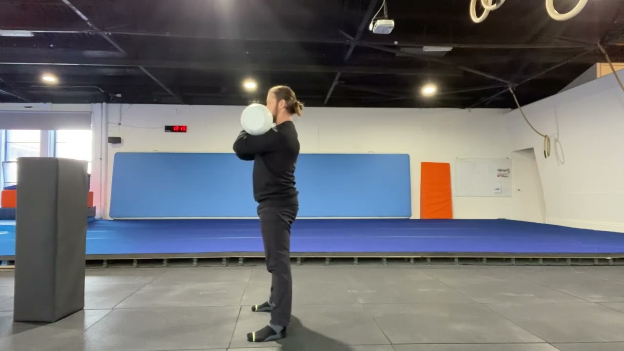 Kettlebell Rack Squat
