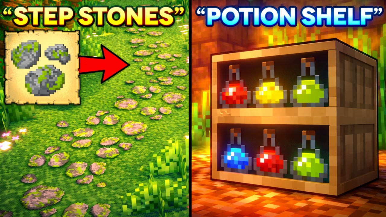 50+ NEW Build Hacks Using TRANSPARENT Minecraft Maps!