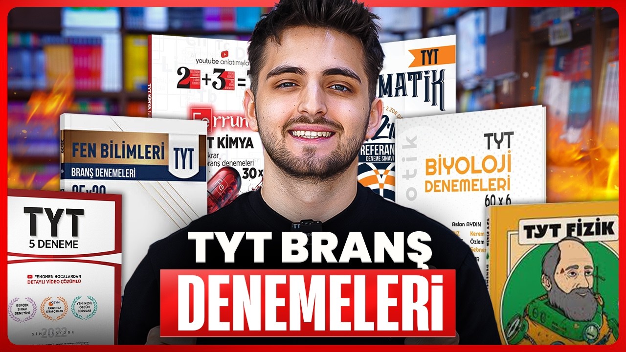 2026 TYT SEVİYE SEVİYE DENEME ÖNERİLERİ! 🔥 (Tüm Dersler, En İyiler)