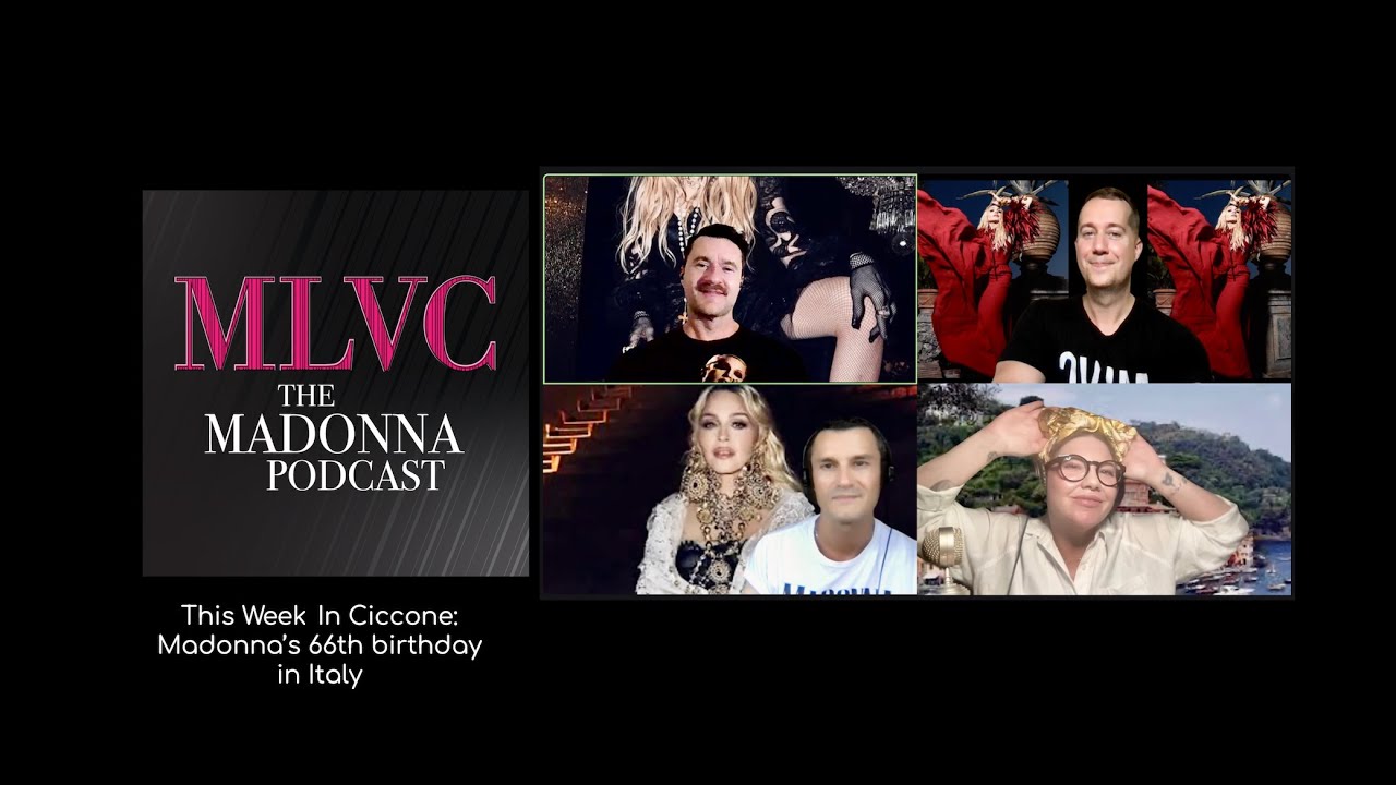 Madonna's 66th Birthday in Italy (audio only)