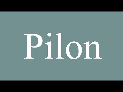 How to Pronounce ''Pilon'' (Pestle) Correctly in French