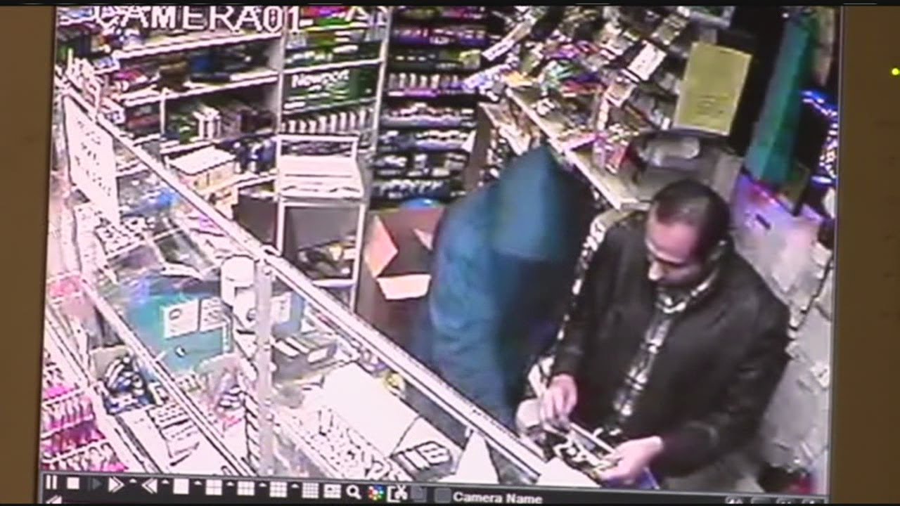 Armed masked man robs gas station