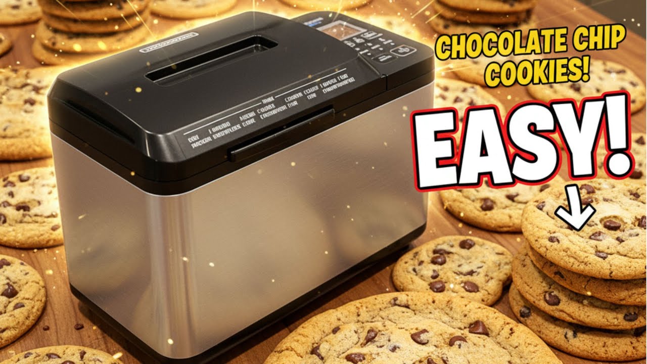 These Cookies are AMAZING! Mixed in the Zojirushi Virtuoso Plus Bread Maker