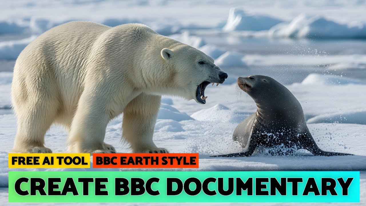 How to Create a BBC Earth Wildlife Documentary Using Free AI Tools (Step-by-Step Tutorial) 