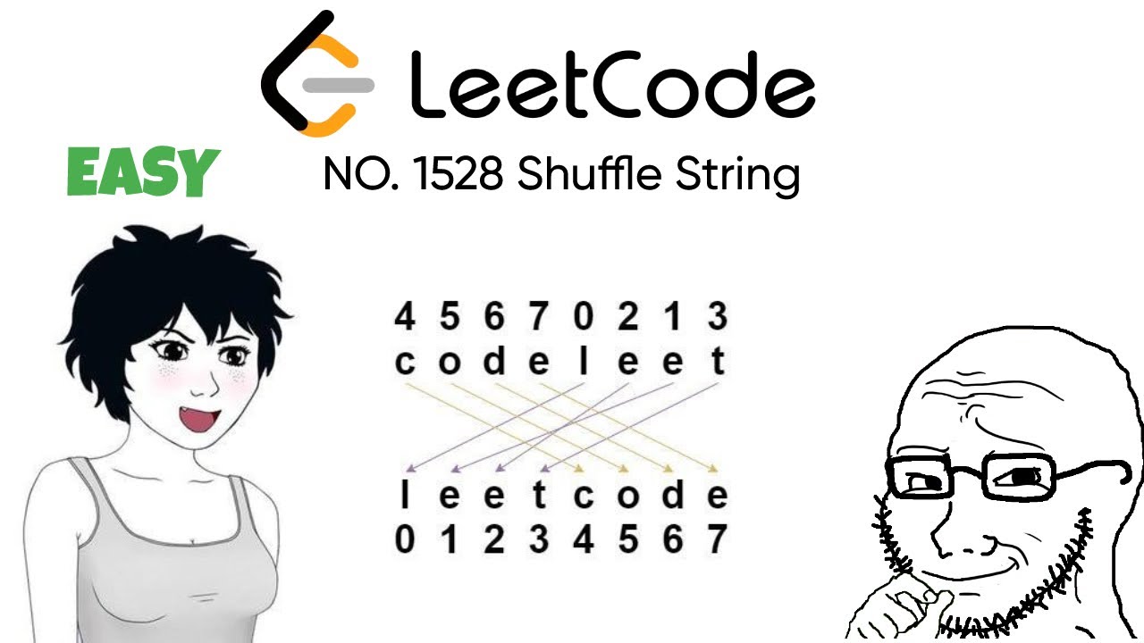 1528. Shuffle String | Array & ZIP | Python