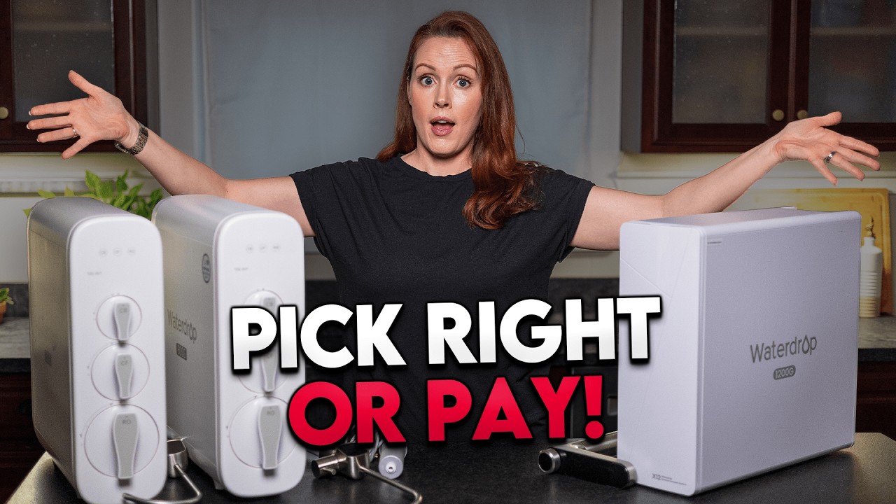 Waterdrop G3P600 vs  G3P800 vs  X12 – Which to Buy?