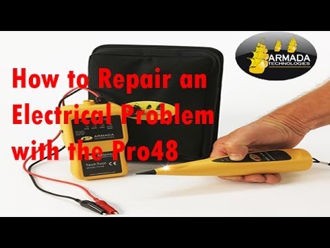 How to repair an electrical problem on an irrigation sprinkler clock controller, wire, or solenoid.