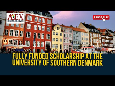 FULLY FUNDED SCHOLARSHIP AT THE UNIVERSITY OF SOUTHERN DENMARK || STUDY ABROAD