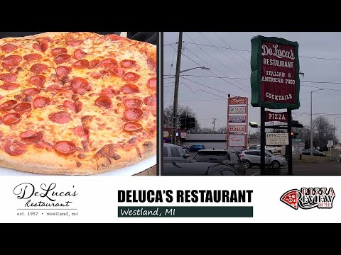 PIZZA REVIEW TIME 🍕 - DeLuca's Restaurant (Westland, MI)